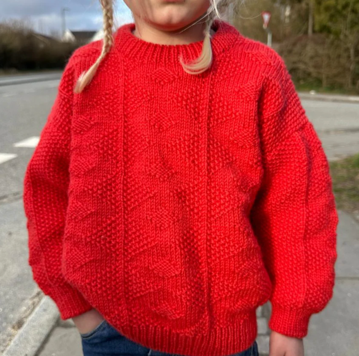 Patrón Esther Sweater Junior – Knit & Chain