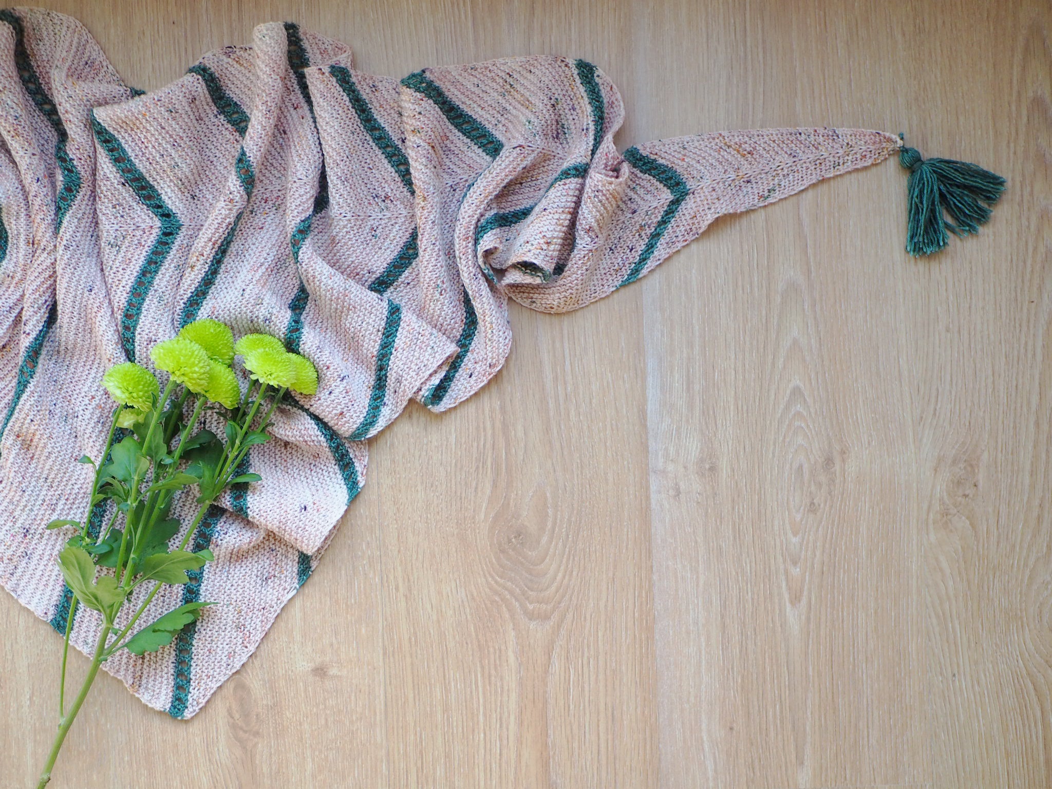 Patrón Chal Tunok – Knit & Chain