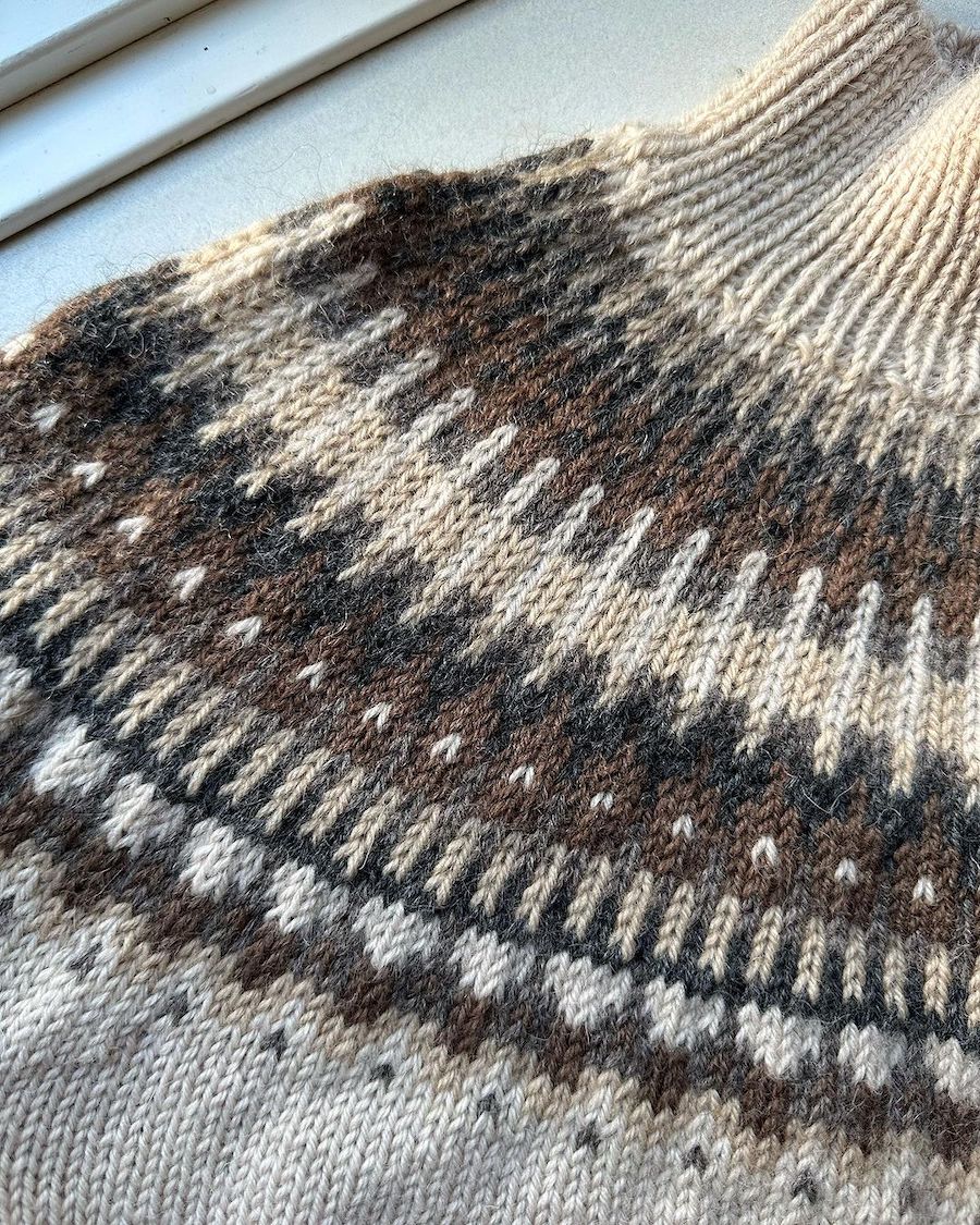 Patrón Celeste sweater – Knit & Chain